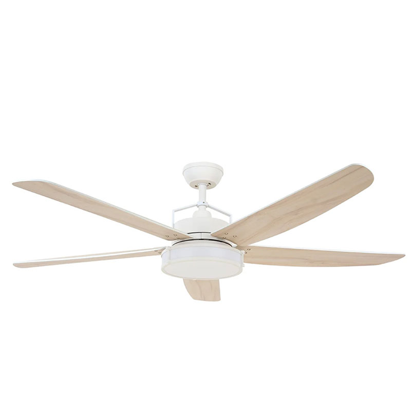 BEACON LUCCI AIR LOUISVILLE WHITE (80213176) CEILING FAN WITH LIGHT AND ...