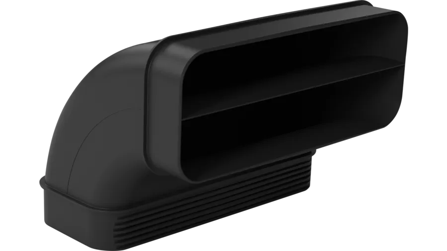 Bosch HEZ9VDSB2 Flat Channel 90 Deg. Vertical Bend (Large Radius ...