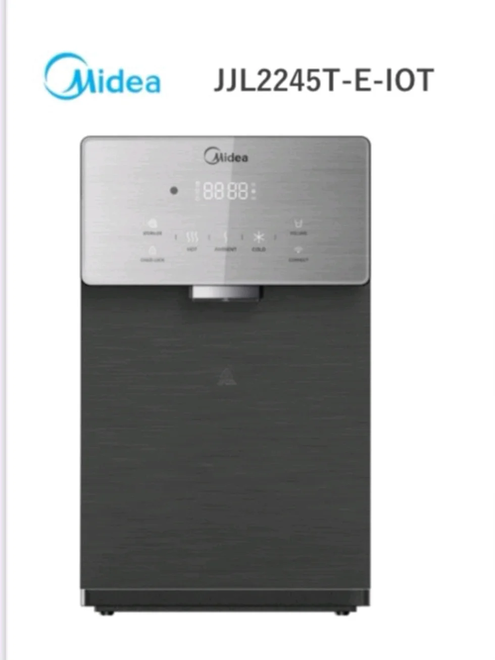 MIDEA JL2245T-E-IOT Water Purifier, Silver - Lazanias/Λαζανιάς - The ...