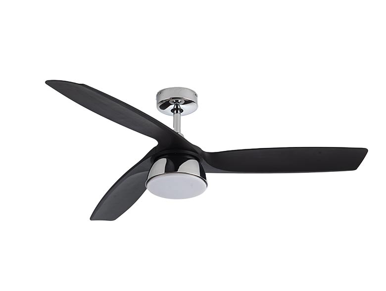 BEACON LUCCI AIR 80513072 Bronx Ceiling Fan with Remote Control, Black ...