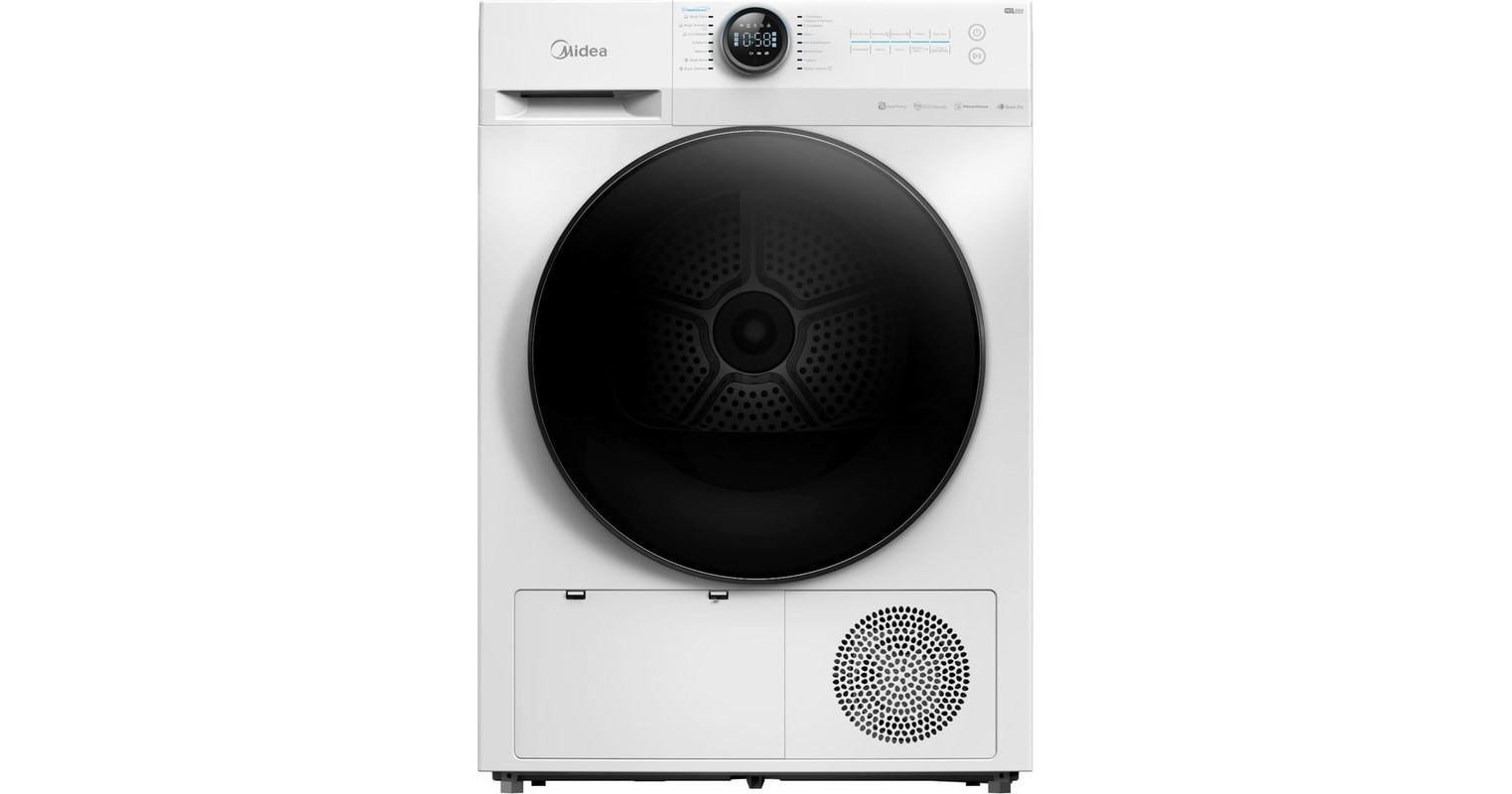 Dryer MIDEA MD200H90W/W-GR 9 kg A++ with heat pump & WiFi -white 5 ...