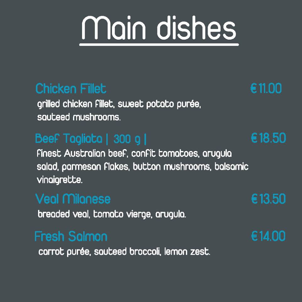 Rokoko, Nicosia, Nicosia, Cyprus - Menu - Menu - Wolf