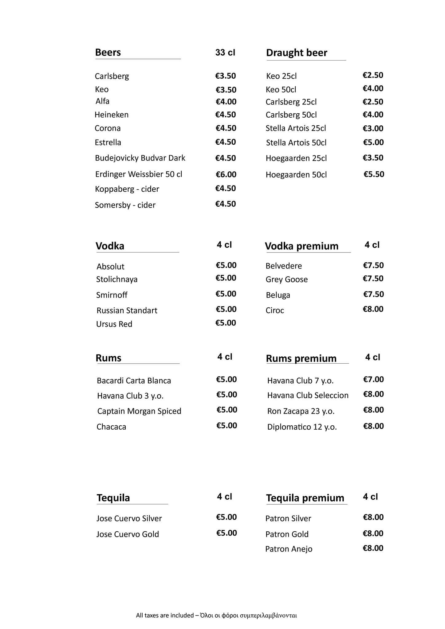 Gostijo Bar Restaurant, Lemesos, Limassol, Cyprus - Κατάλογος - Wolf