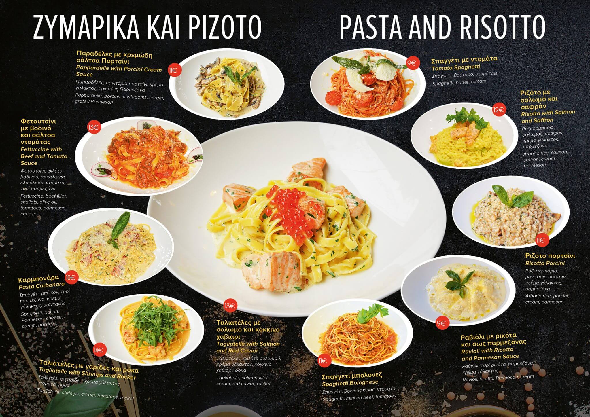 Red Cafe - Pizza Romana, Lemesos, Limassol, Cyprus - Κατάλογος - Wolf